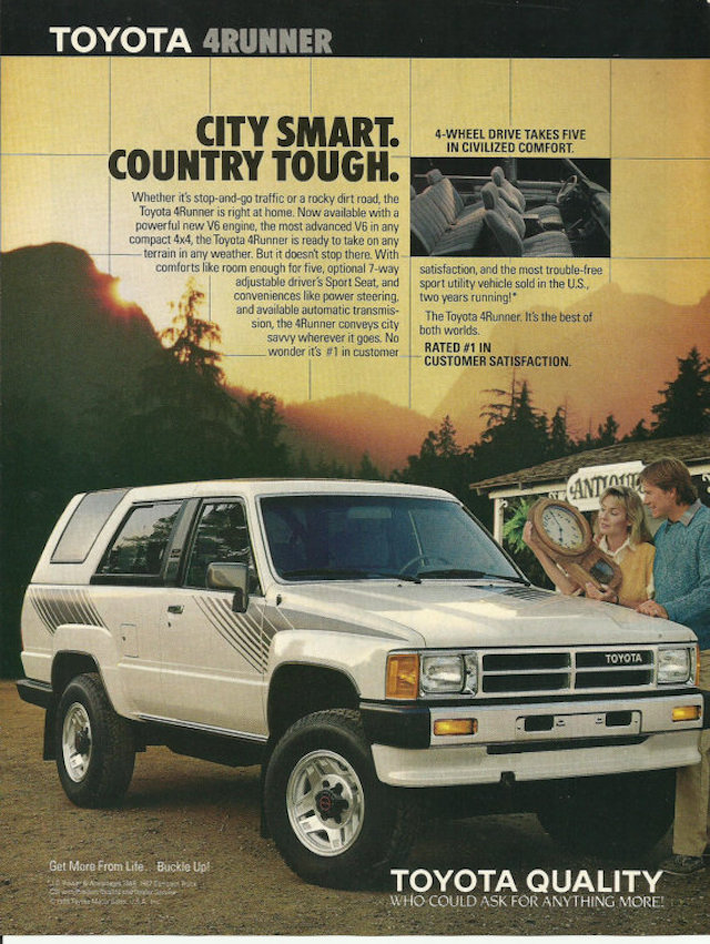 Coolest 4Runner Ads Over The Years | Toyota Parts Center