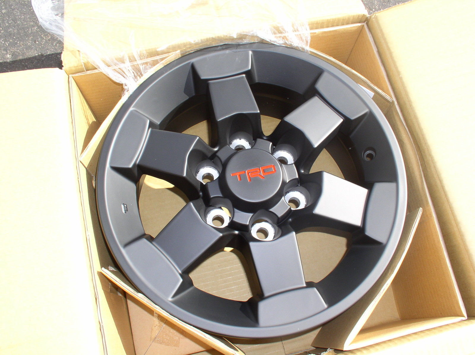 TRD TRAIL TEAMS 16 INCH WHEEL - MATTE BLACK | Genuine Toyota | PTR20-35080
