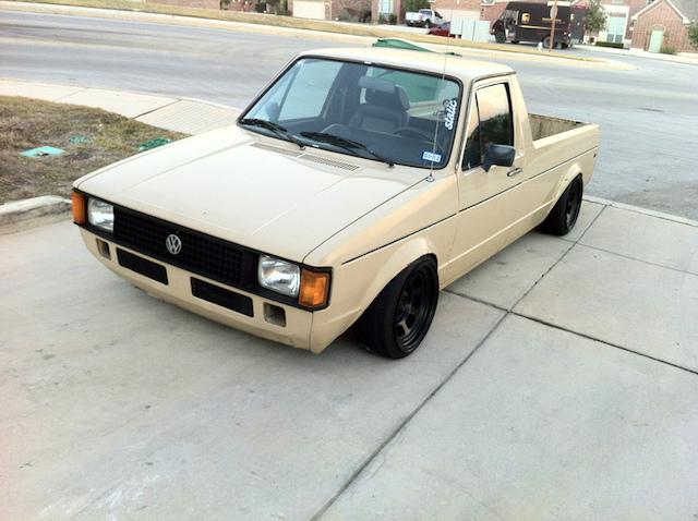 Slammed Vw Rabbit Truck