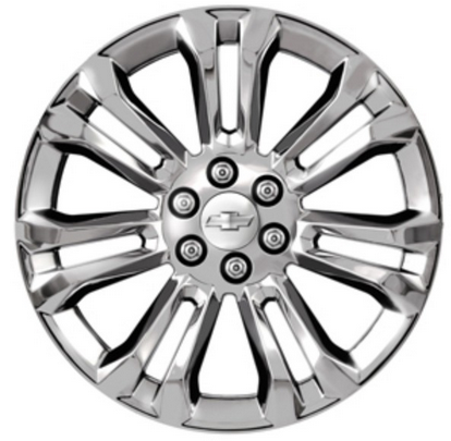 22 Wheel, 7-Split Spoke Chrome | Genuine GM | 19301159