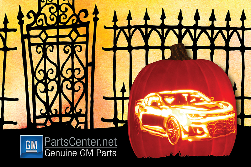 This Halloween, Turn Your Pumpkin Into A 2018 Camaro ZL1 LE | GMParts ...