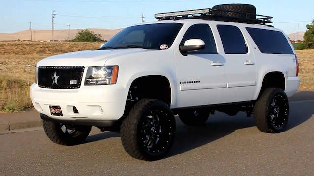 9 Lifted Suburbans We'd Take Off The Beaten Path | GM Parts Center