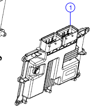 68461140AA - ENGINE CONTROL MODULE PCM - NEEDS PROGRAMMING - | Alfa ...