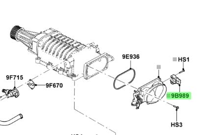 DY-967 - f4sz-9b989-aa Ford Genuine engine throttle potentiometer ...