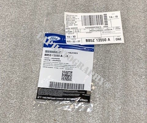 6M2Z-13550-A - License Lamp - 2011-2024 Ford | Lasco Auto Parts
