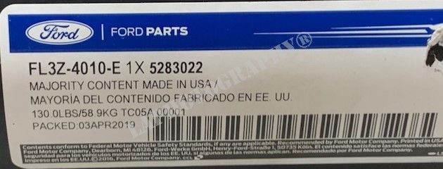 FL3Z-4010-E - fl3z-4010-e 2014 2015 2016 2017 2018 2019 Ford F150 ...
