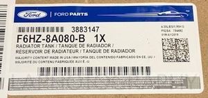 F6HZ-8A080-B - f6hz-8a080-b 1999 Ford Genuine F-Series F800 Radiator ...