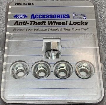 EK4Z1A043A - 2023 Ford Mustang Anti Theft Wheel Locks Kit - Lasco Auto ...
