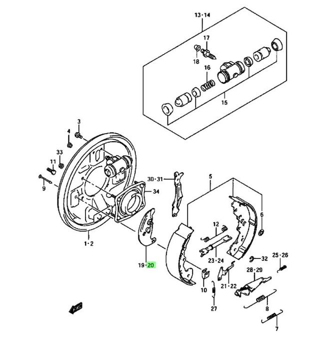 53712-52D00 - LINK ASSY, LH - | World OEM Parts Subaru