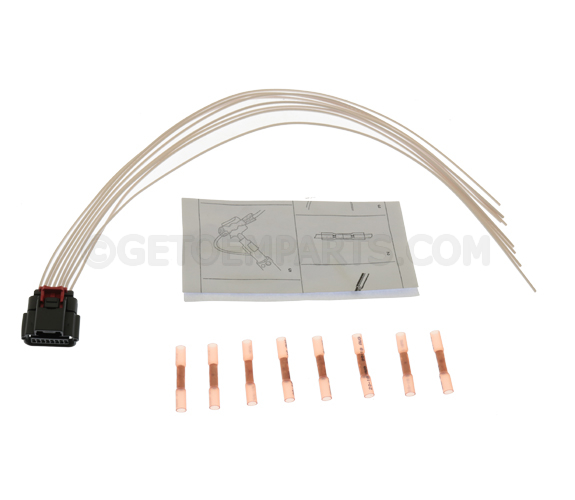 Black Multi-Purpose Wiring Connector 84677313 | GetOEMParts.com