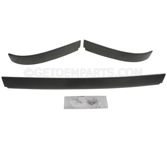 2017-2019 Chevrolet Corvette Front Bumper Fascia Air Deflector 23145886 ...
