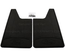 2014-2024 Ford Splash Guards, Heavy Duty, Black CL3Z-16A550-U ...
