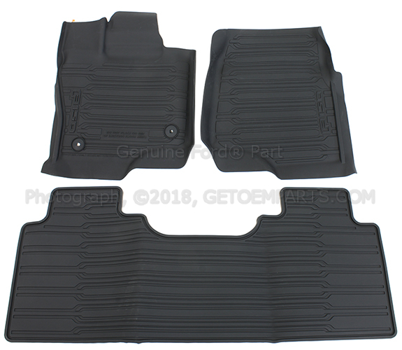 2017-2023 Ford F-150 Kit - Floor Contour Mat ML3Z-1813300-AA ...