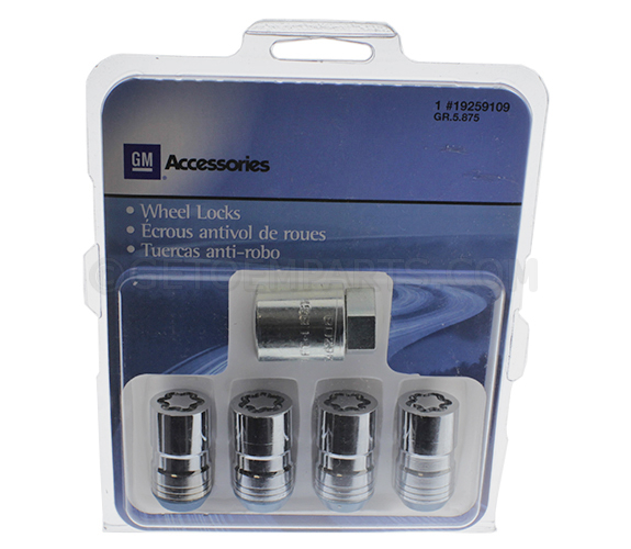 2010-2020 GM Wheel Lock Kit 19259109 | GetOEMParts.com