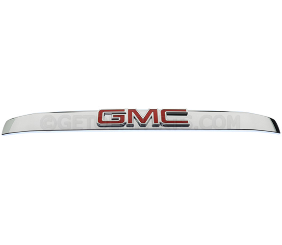 2015-2020 GMC Bright Chrome Rear Closure Center Applique 84722252 ...