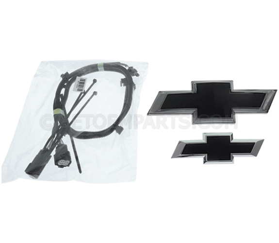 2022-2023 Chevrolet Tahoe Front Illuminated Bow-Tie Emblem - Black ...