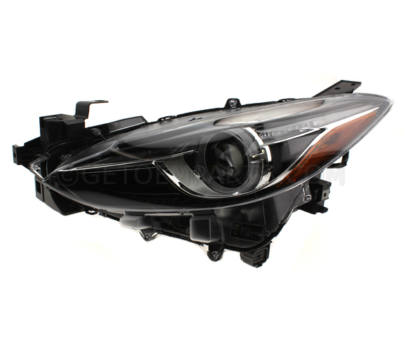 2014-2016 Mazda 3 Composite Headlamp - Driver's Side (LH) BHN3-51-041B ...