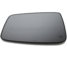 2009-2024 Mopar Mirror Replacement Glass, Left 68050299AA | GetOEMParts.com