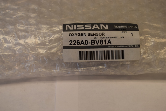 226A0-BV81B - 2014-2021 Nissan - Oxygen Sensor | World OEM Parts Nissan