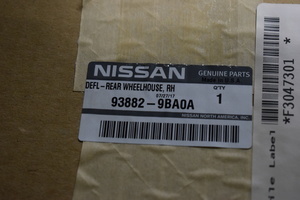93882-9BA0A - Deflector - 2012-2019 Nissan Frontier | World OEM Parts ...