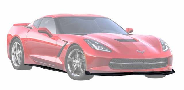 Genuine OEM C7 Corvette Ground Effects Package, Exposed Carbon Fiber ...