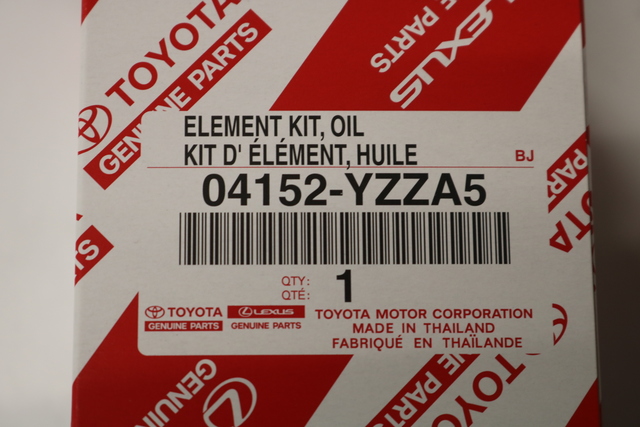 04152-YZZA5 - Oil Filter 2006-2024 Lexus | Lexus of Stevens Creek Parts