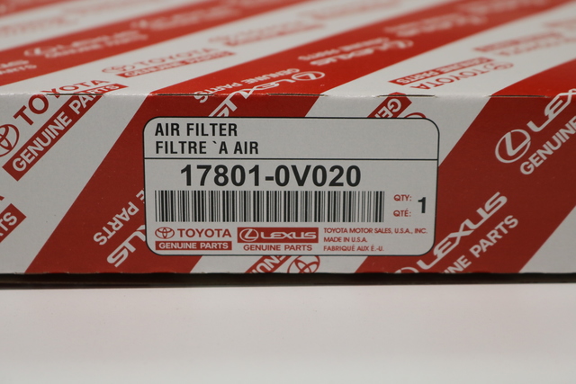2007-2018 Lexus Air Filter 17801-0V040 | Genuine Lexus Parts