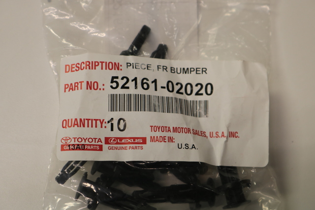52161-02020 - Bumper Cover Clip 2002-2024 Lexus | Lexus of Stevens ...