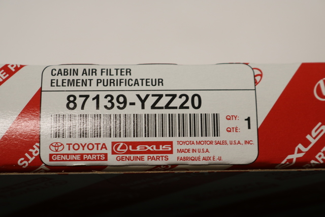 87139-YZZ82 - Air Filter 2016-2018 Lexus | Lexus of Stevens Creek Parts