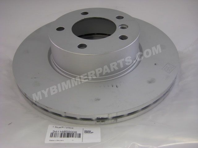 Genuine Disc Brake Rotor Front 2007-2015 BMW Part# 34-11-8-848-418 | My ...