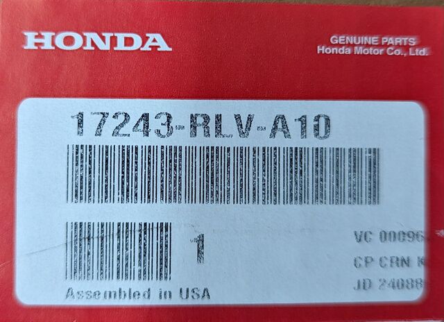17243-RLV-A10 - 2016-2023 Honda - Tube A Air Intake | All Discount ...