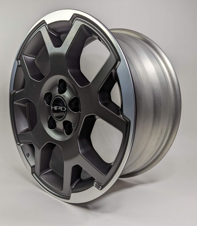 08W18-T90-100A - Matte Black Alloy Wheel (18) (HPD) - 2023-2024 Honda ...