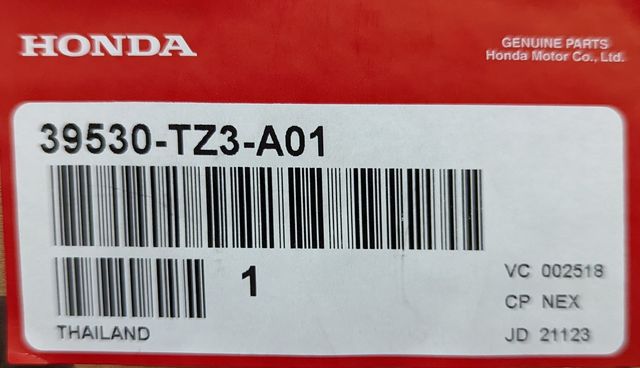 39530-TZ3-A01 - 2015-20218 Acura TLX Rear View Wide Back Up Camera ...