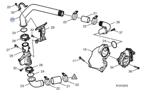 VOLVO 23495918 - TUBE 23495918 | Truck Part Center