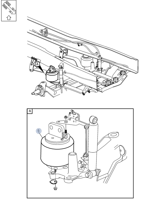 VOLVO 20897204 - AIR SPRING 20897204 | Truck Part Center
