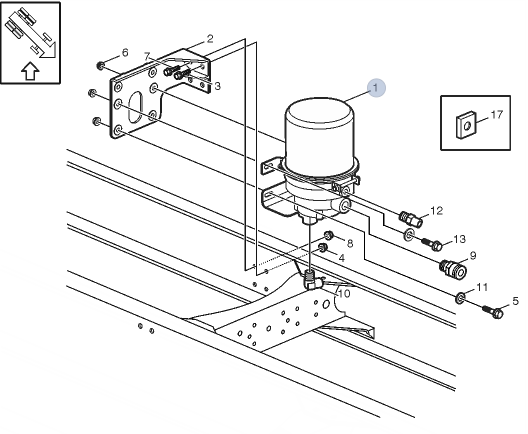 VOLVO 21245706 - AIR DRYER 21245706 | Truck Part Center