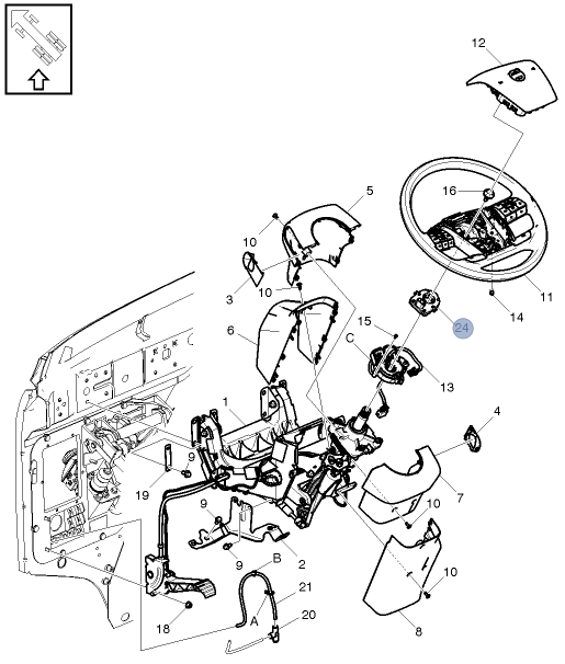VOLVO 23374360 - SENSOR 23374360 | Truck Part Center