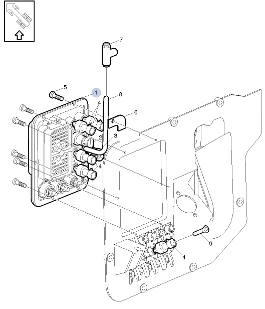 VOLVO 24061732 - PASS-THROUGH 24061732 | Truck Part Center
