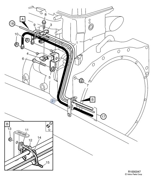 VOLVO 20546213 - BATTERY CABLE 20546213 | Truck Part Center