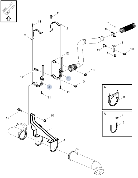VOLVO 22856403 - BRACKET 22856403 | Truck Part Center