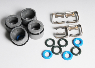 2005-2012 GM Multi-Port Fuel Injector O-Ring Kit with Brackets and ...