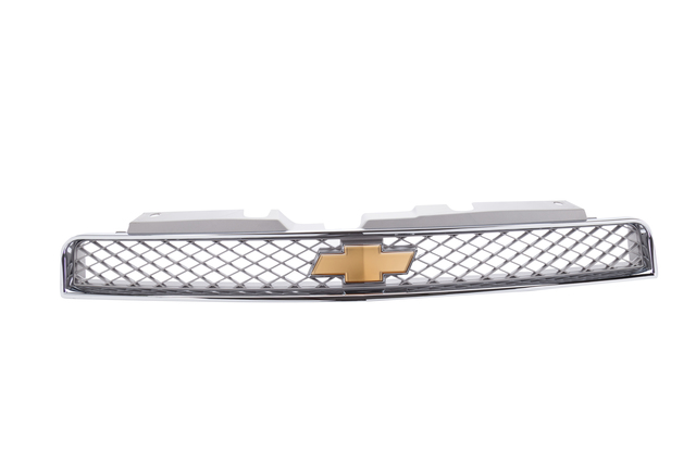 2012-2016 Chevrolet Silver Front Upper Grille with Bowtie Emblem ...
