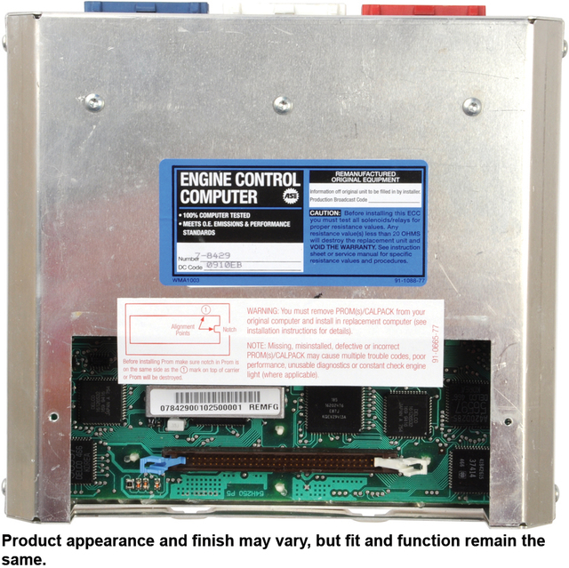 1993 Cadillac Allante Powertrain Control Module, Remanufactured ...