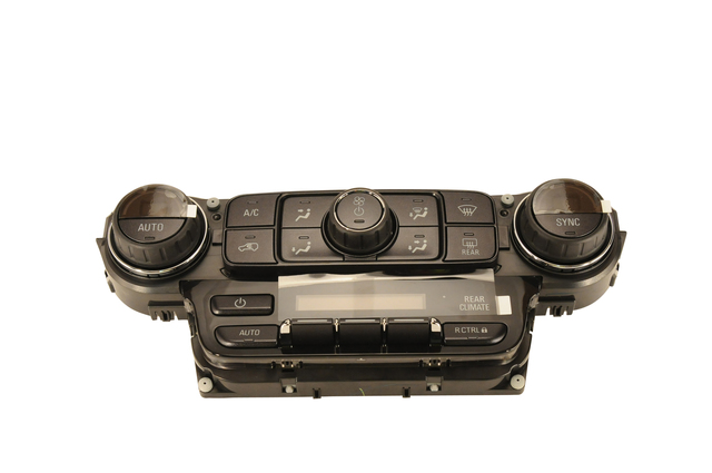 2015-2020 GM Black Carbon Heating and Air Conditioning Control Panel ...