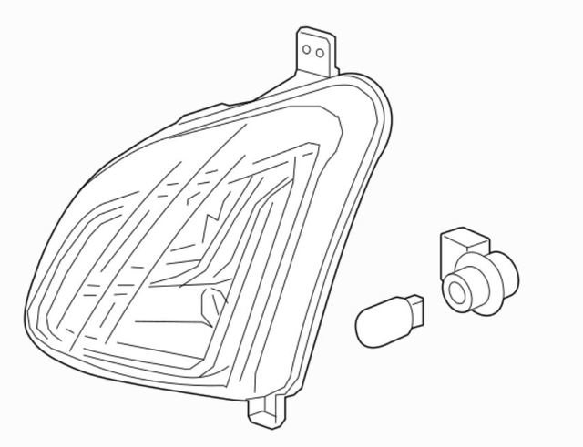 2018-2021 Chevrolet Equinox Front Turn Signal Lamp 84226246 | GM Parts ...