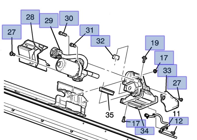 2015-2020 GM Assist Step Motor 84452643 | GM Parts Center