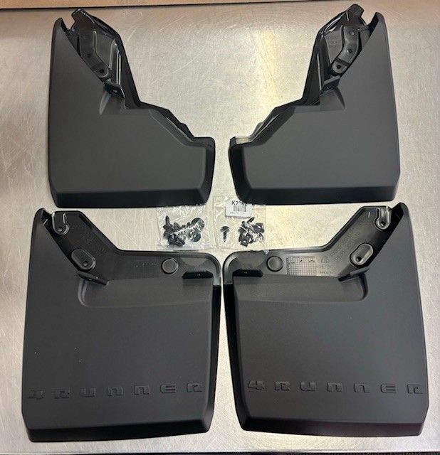 Genuine Toyota 2025 4Runner Mudguard Kit part# PK389-35S00-TP for Ourisman Toyota Parts ...