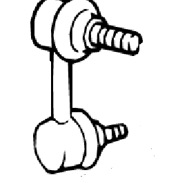 Genuine Toyota Link Assembly, Front Stabilizer, Right part# 48820-35040 ...