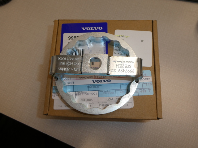 Genuine Filter Spanner for 9997499 | Over 30% Off All Genuine Volvo ...