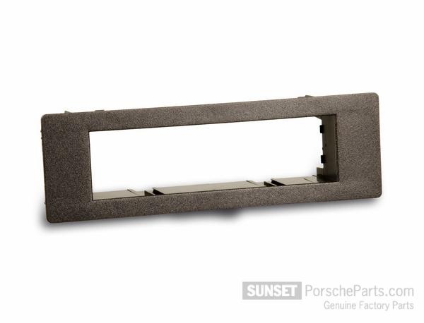 1997-2005 Porsche Frame, CD box, on front center console in Satin Black ...